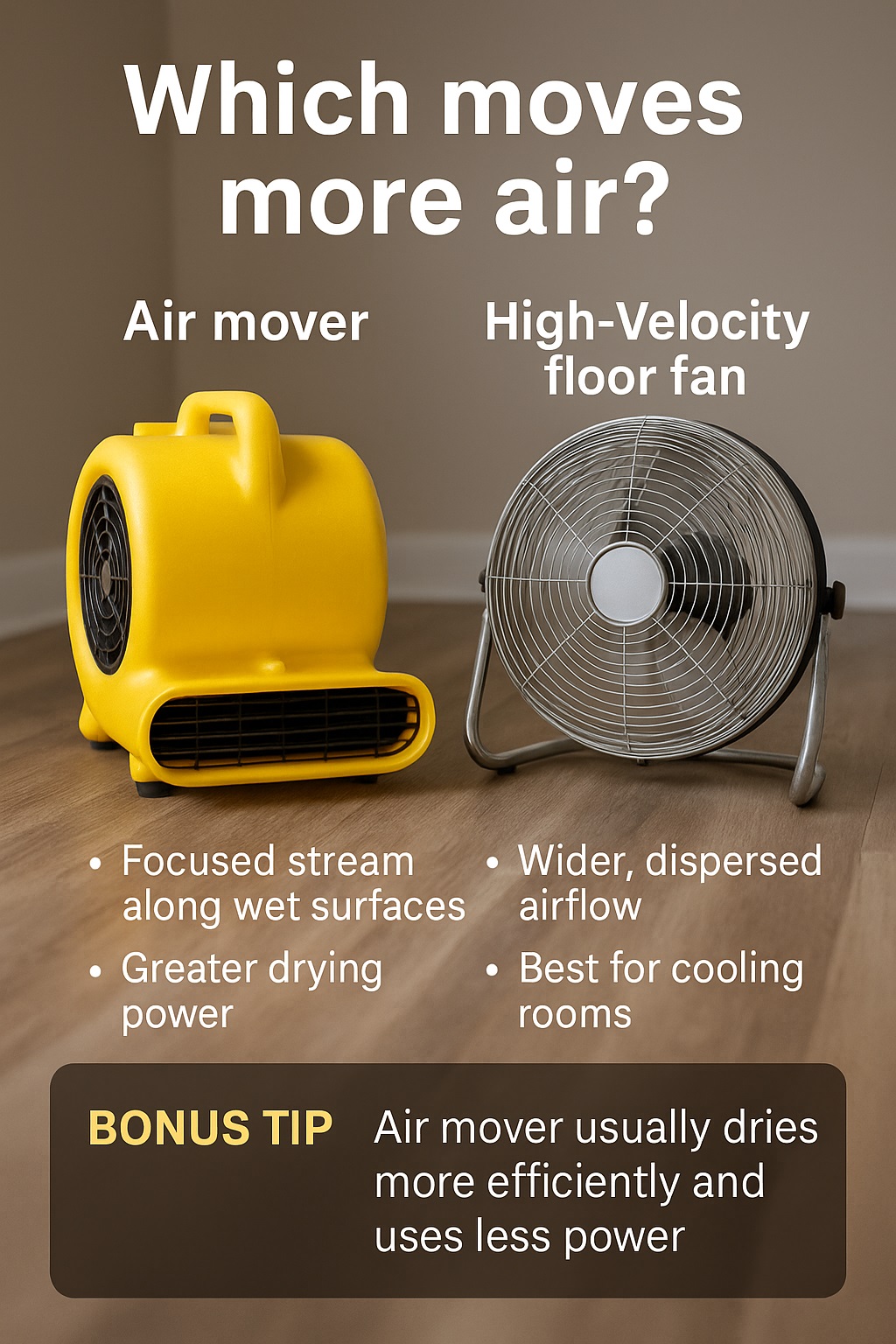 Air Mover vs High-Velocity Floor Fan: How I Learned Which One Actually ...